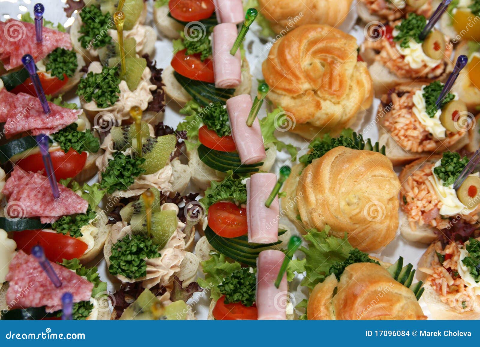 Canapes stock photo. Image of crust, delicacy, shell - 17096084