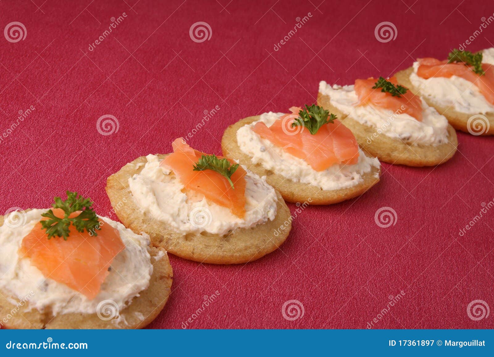 Canapes stock image. Image of gastronomy, canape, caterer - 17361897