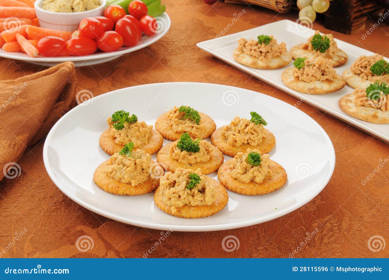 Canapes Da Pasta Da Lagosta Foto de Stock - Imagem de prato, gourmet ...