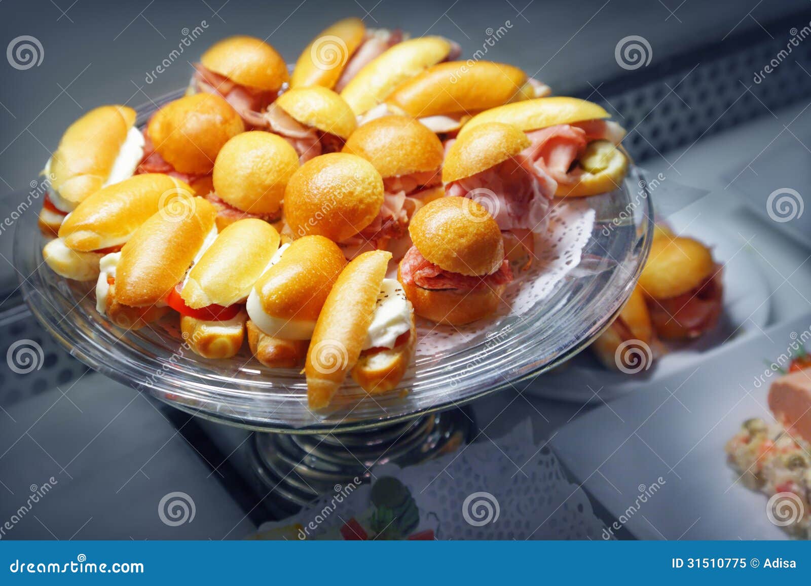 Canapes stock image. Image of cuisine, canapes, closeup - 31510775