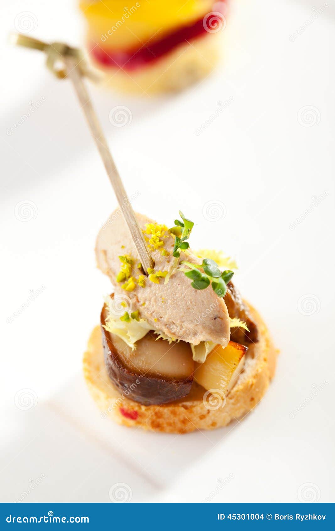 Canapes stock photo. Image of bread, dinner, appetizer - 45301004