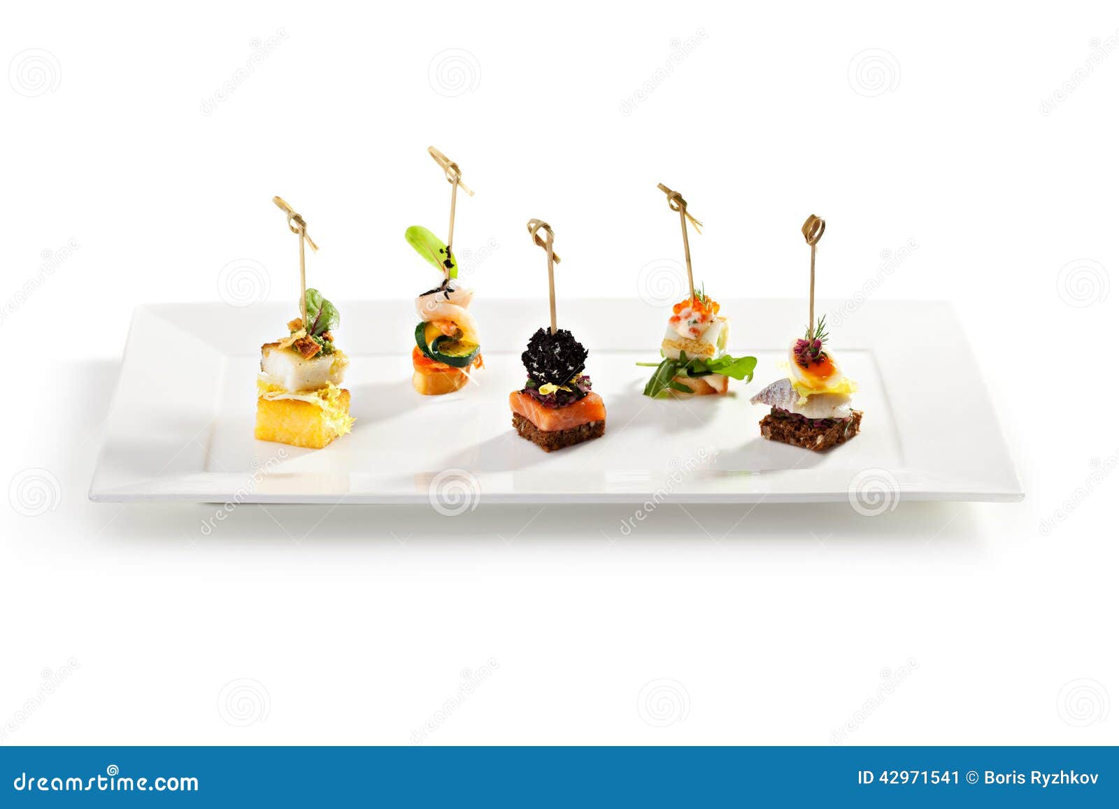 Canapes stock image. Image of onion, gourmet, appetizer - 42971541