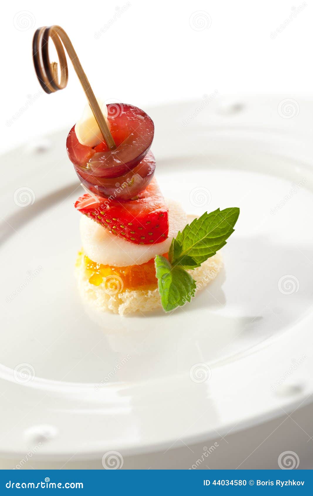 Canapes stock photo. Image of gourmet, mango, delicious - 44034580