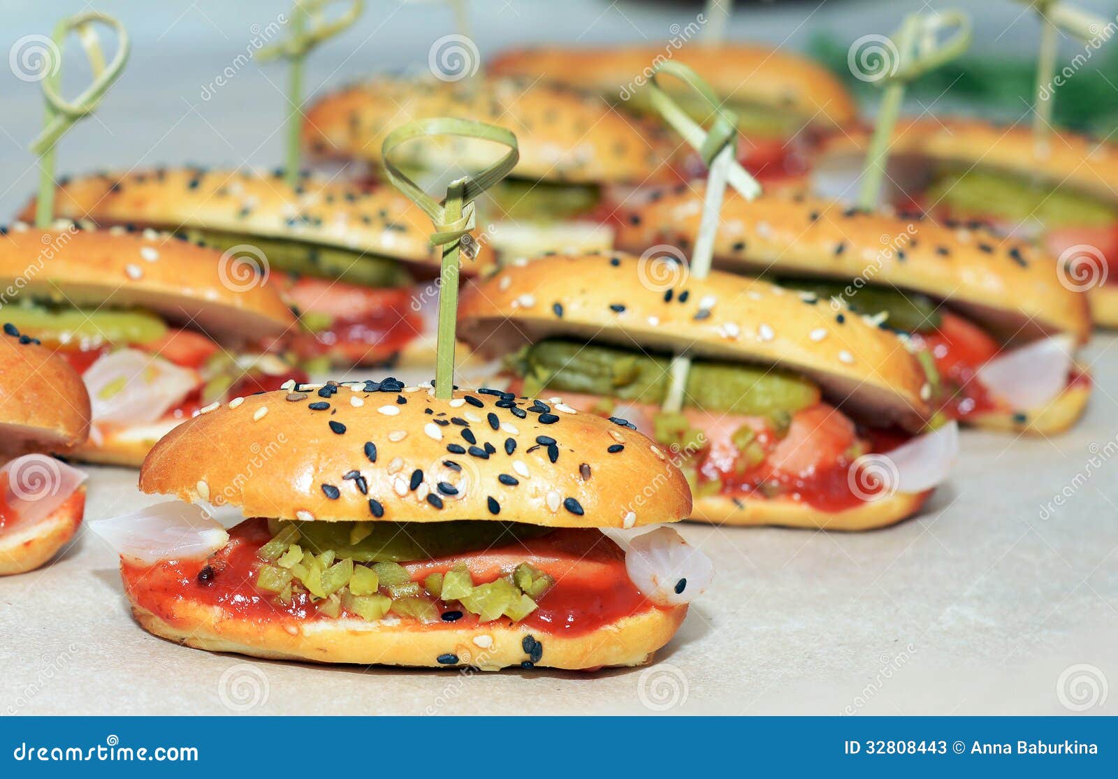 Canapes stock image. Image of roll, cheese, fresh, fast - 32808443