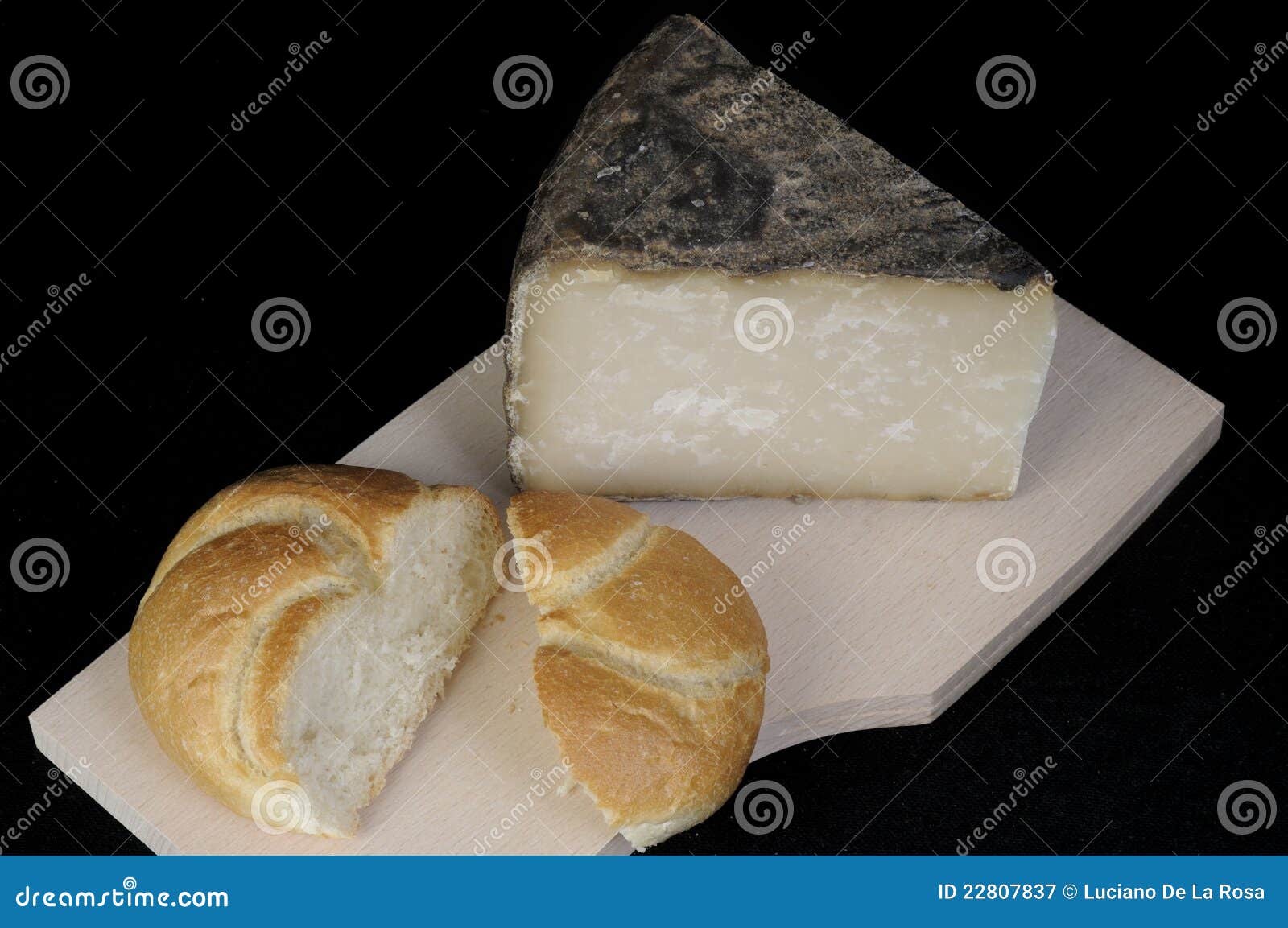 Canarian cheese stock image. Image of lunch, food, brown - 22807837