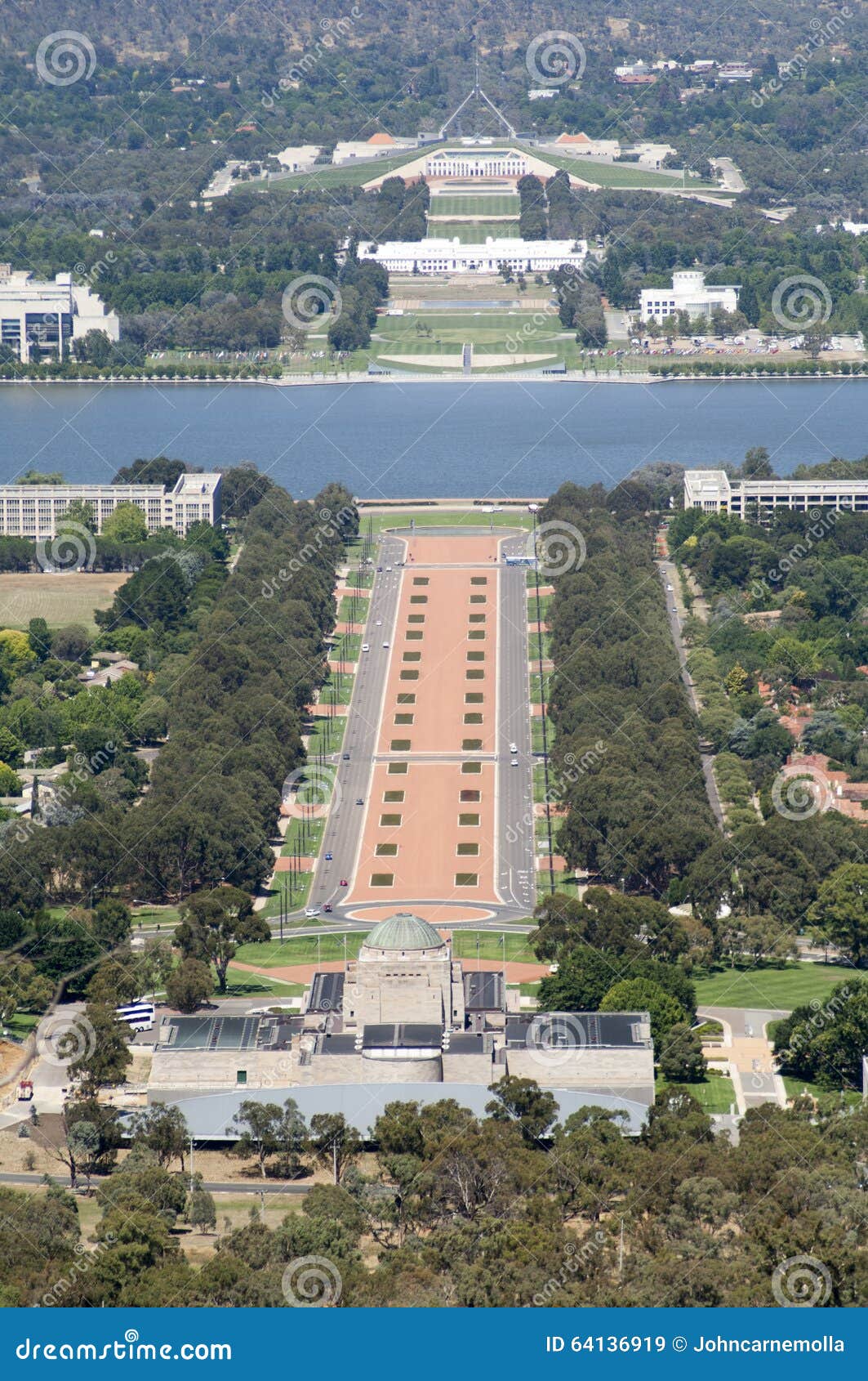 Canberra, the Capital City of Australia Stock Image - Image of canberra ...