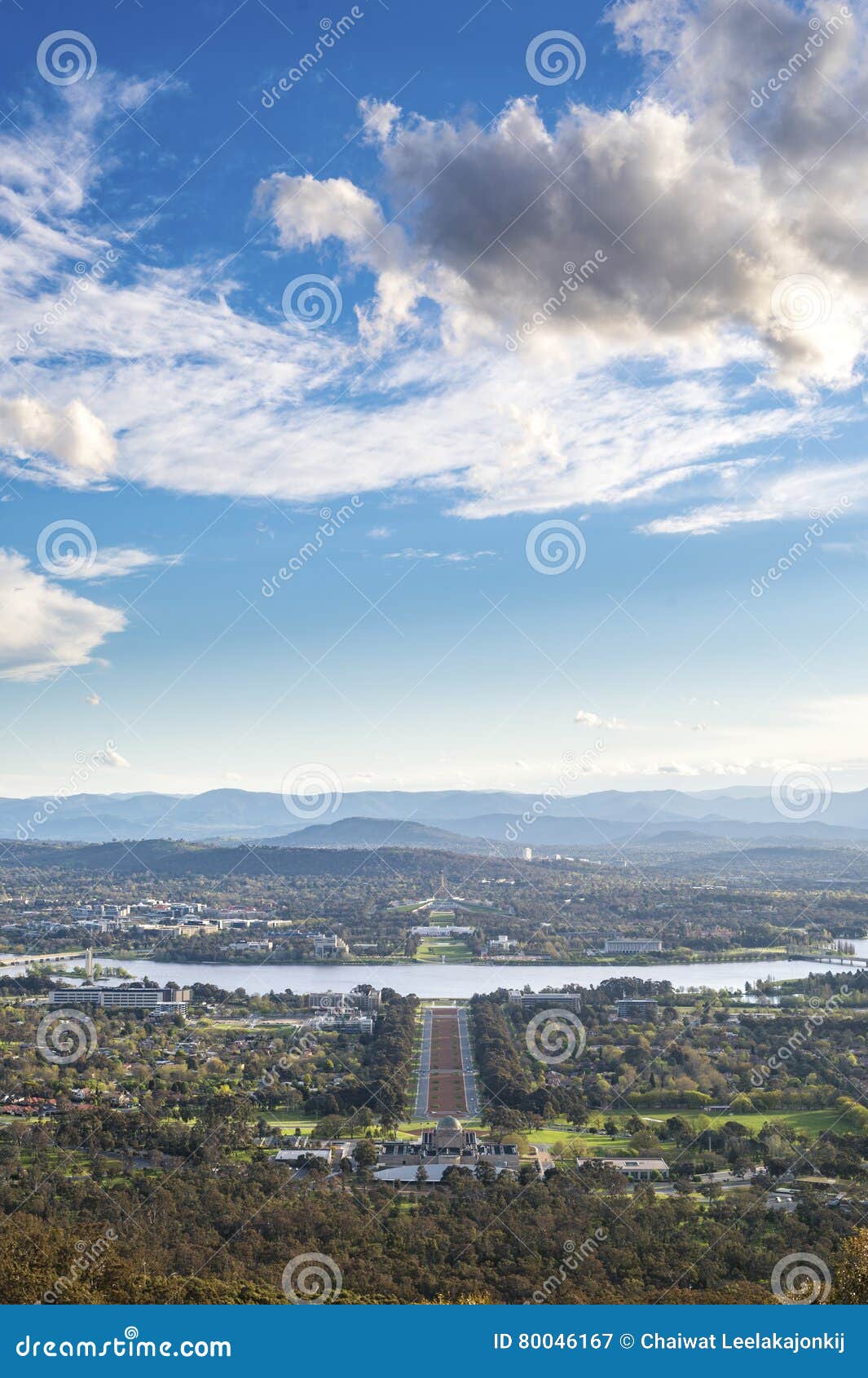 Canberra city stock image. Image of federal, landmark - 80046167