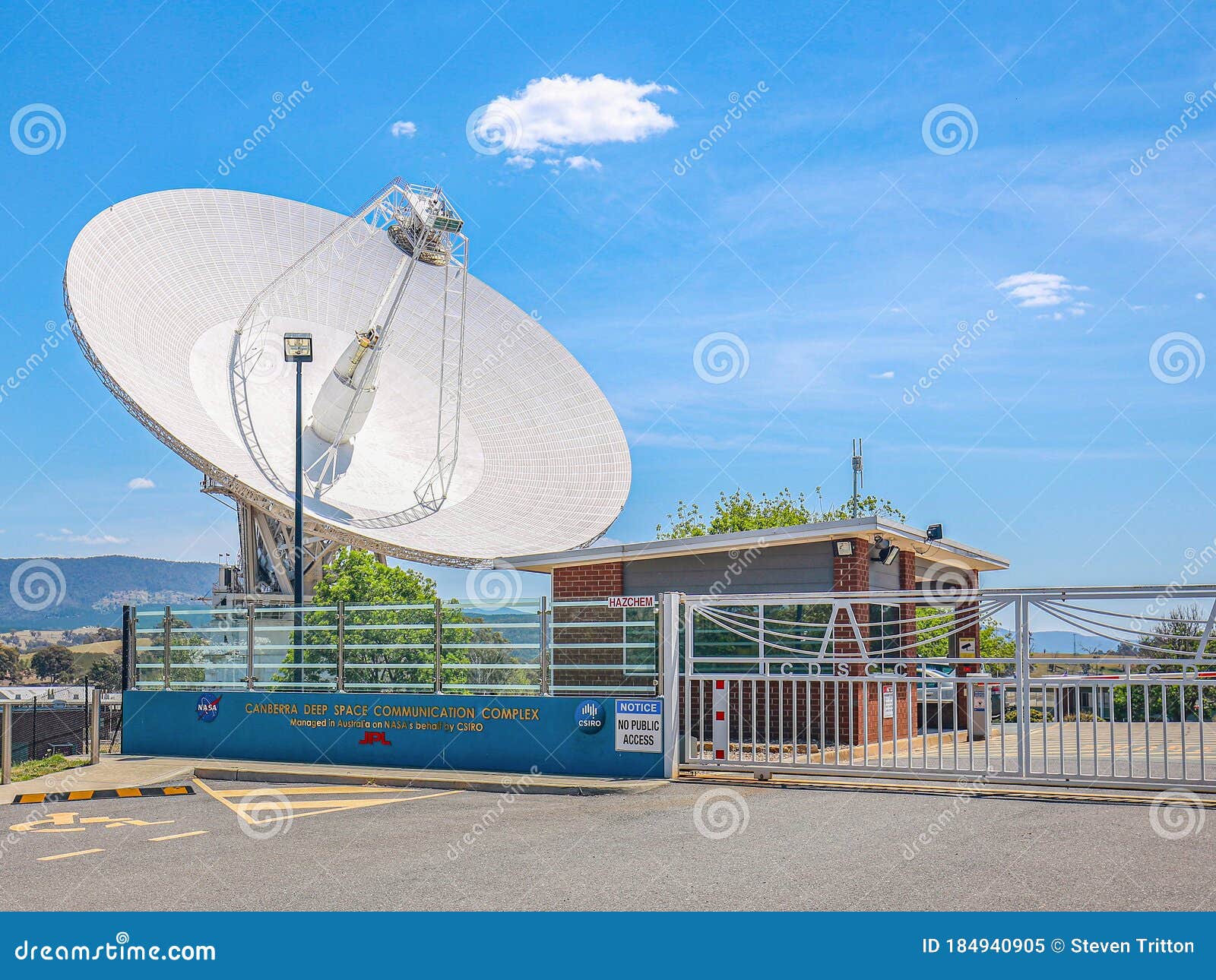 Canberra Deep Space Communication Complex in Australia Editorial Image ...