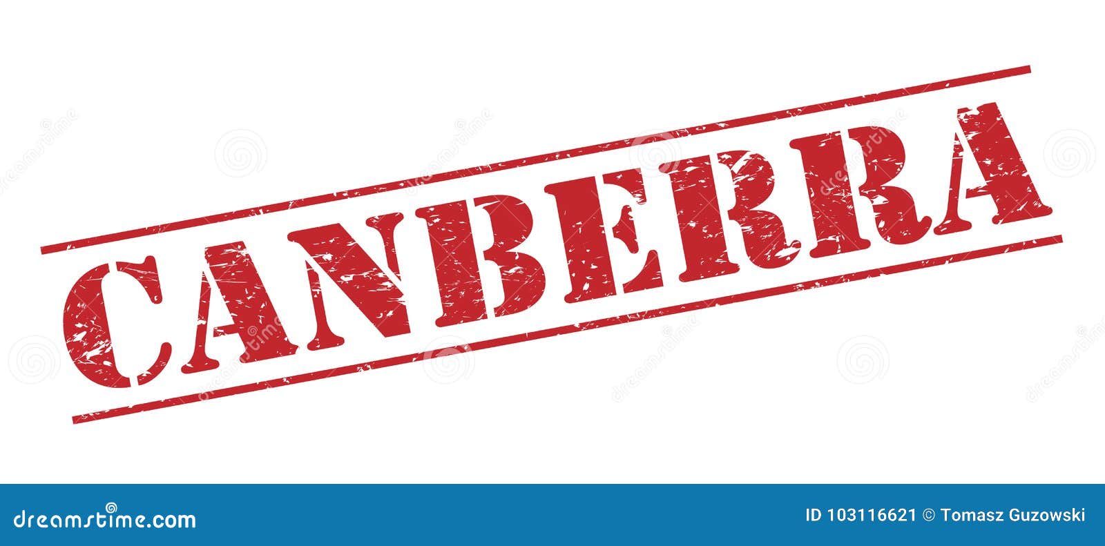 Canberra stamp stock illustration. Illustration of label - 103116621