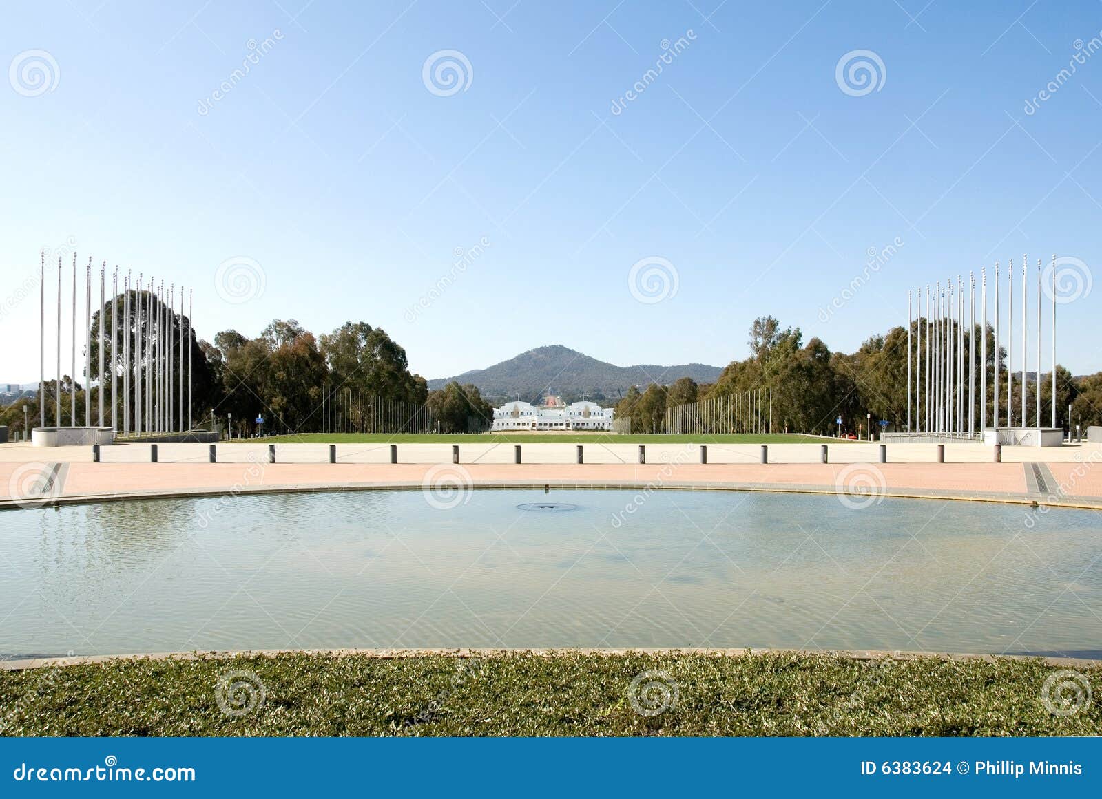 Canberra View stock photo. Image of garden, paved, house - 6383624