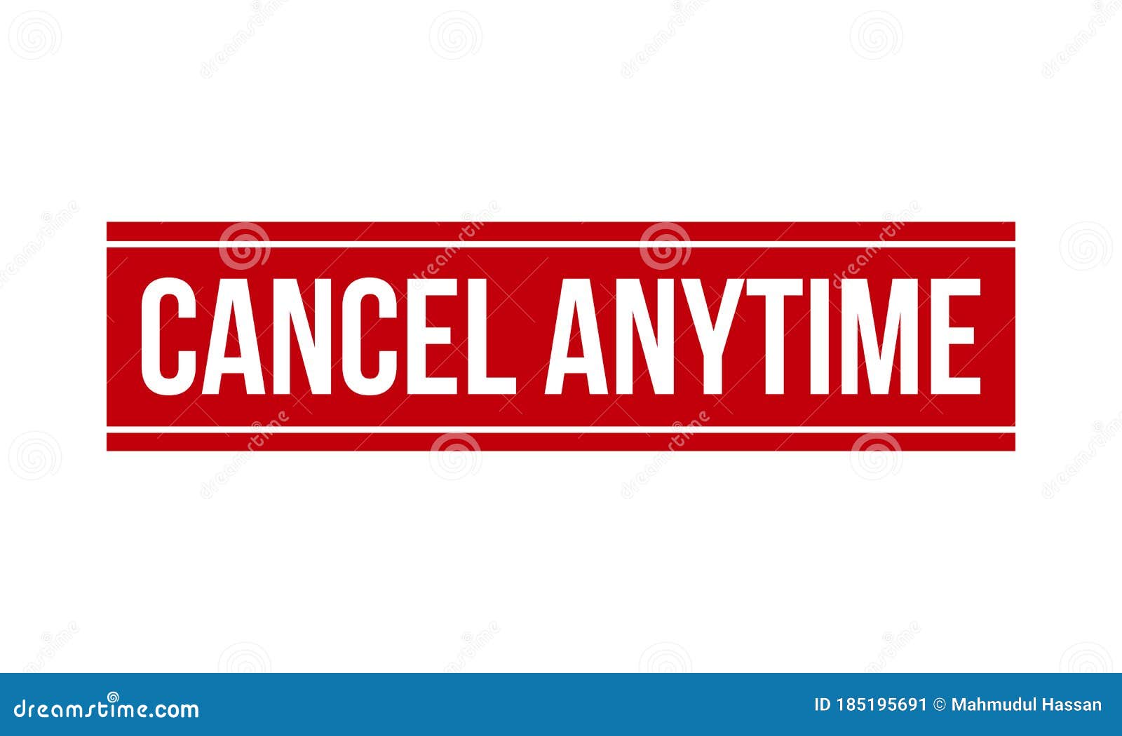Cancel Anytime Rubber Stamp. Red Cancel Anytime Rubber Grunge Stamp ...