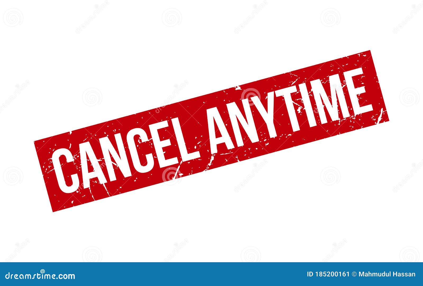Cancel Anytime Rubber Stamp. Red Cancel Anytime Rubber Grunge Stamp ...