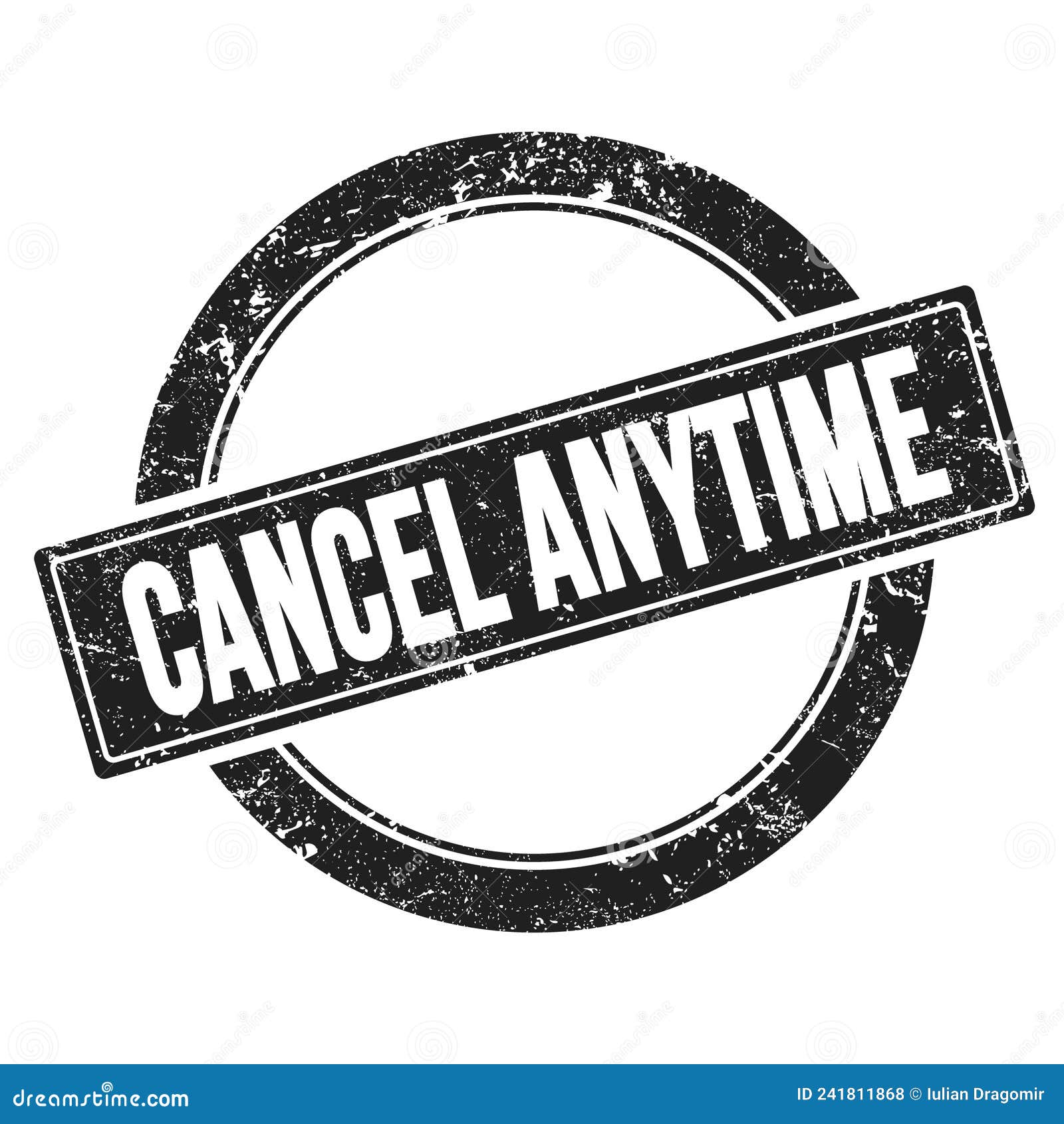 Cancel Anytime Rubber Stamp. Red Cancel Anytime Rubber Grunge Stamp ...