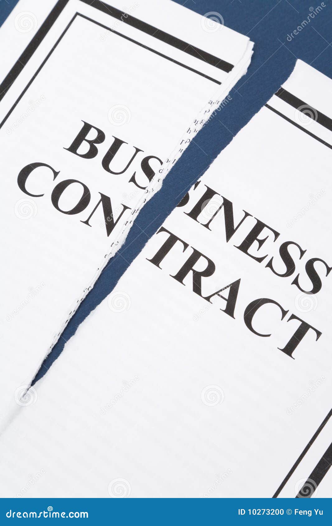 Cancel Business Contract stock photo. Image of trust - 10273200