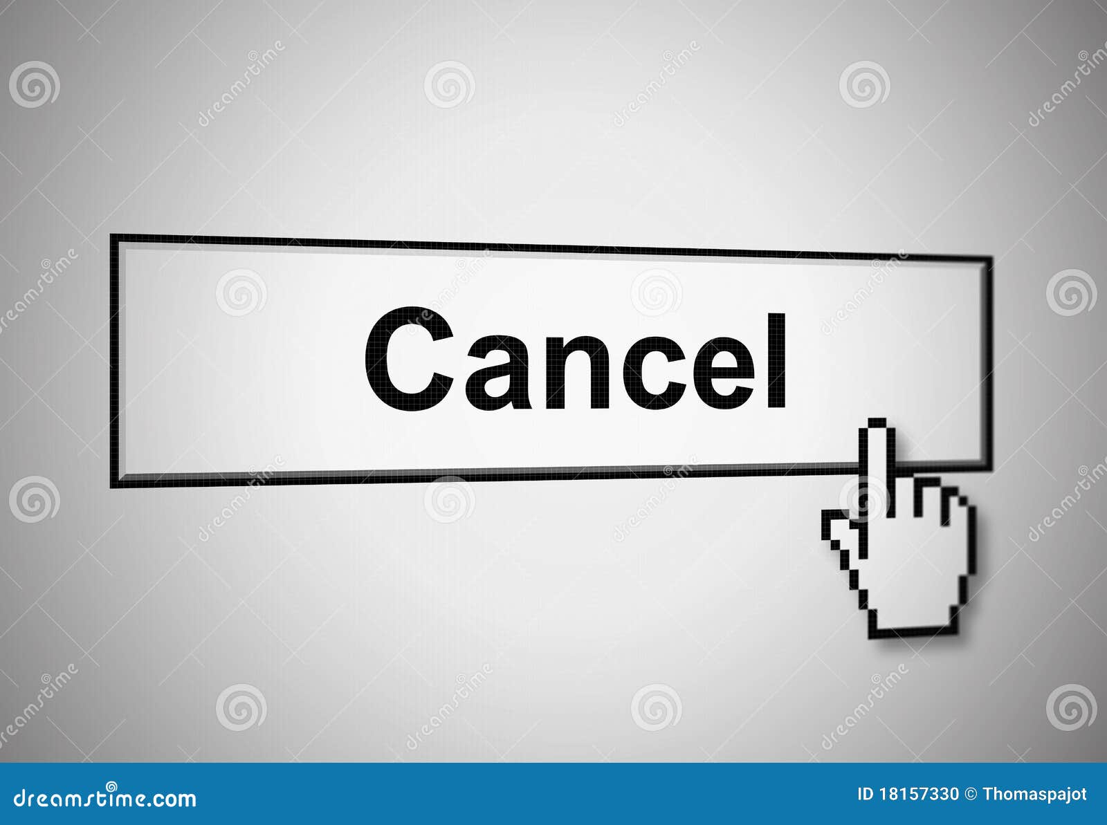 Cancel Button Royalty-Free Stock Image | CartoonDealer.com #18157330