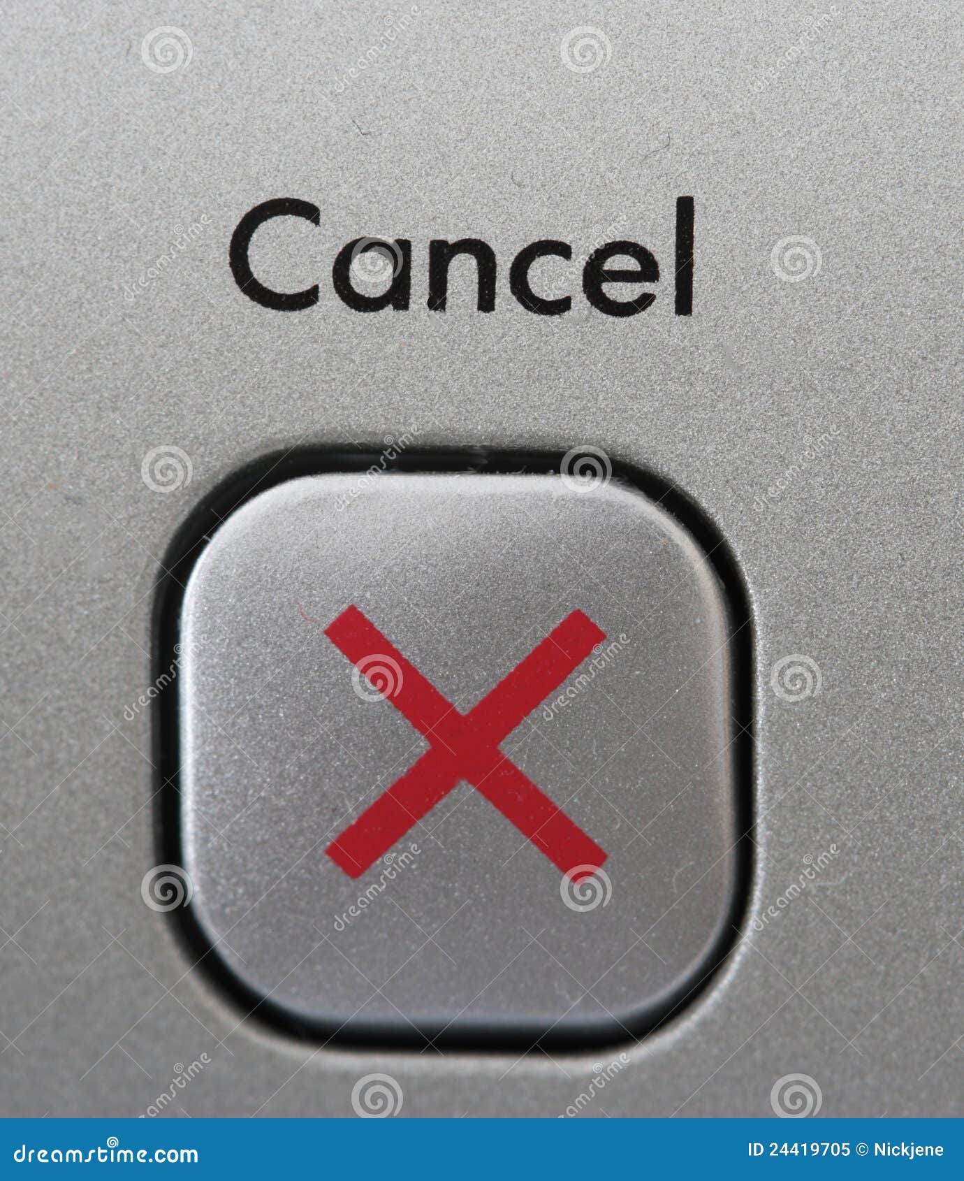 Cancel button stock image. Image of forget, cancel, kibosch - 24419705