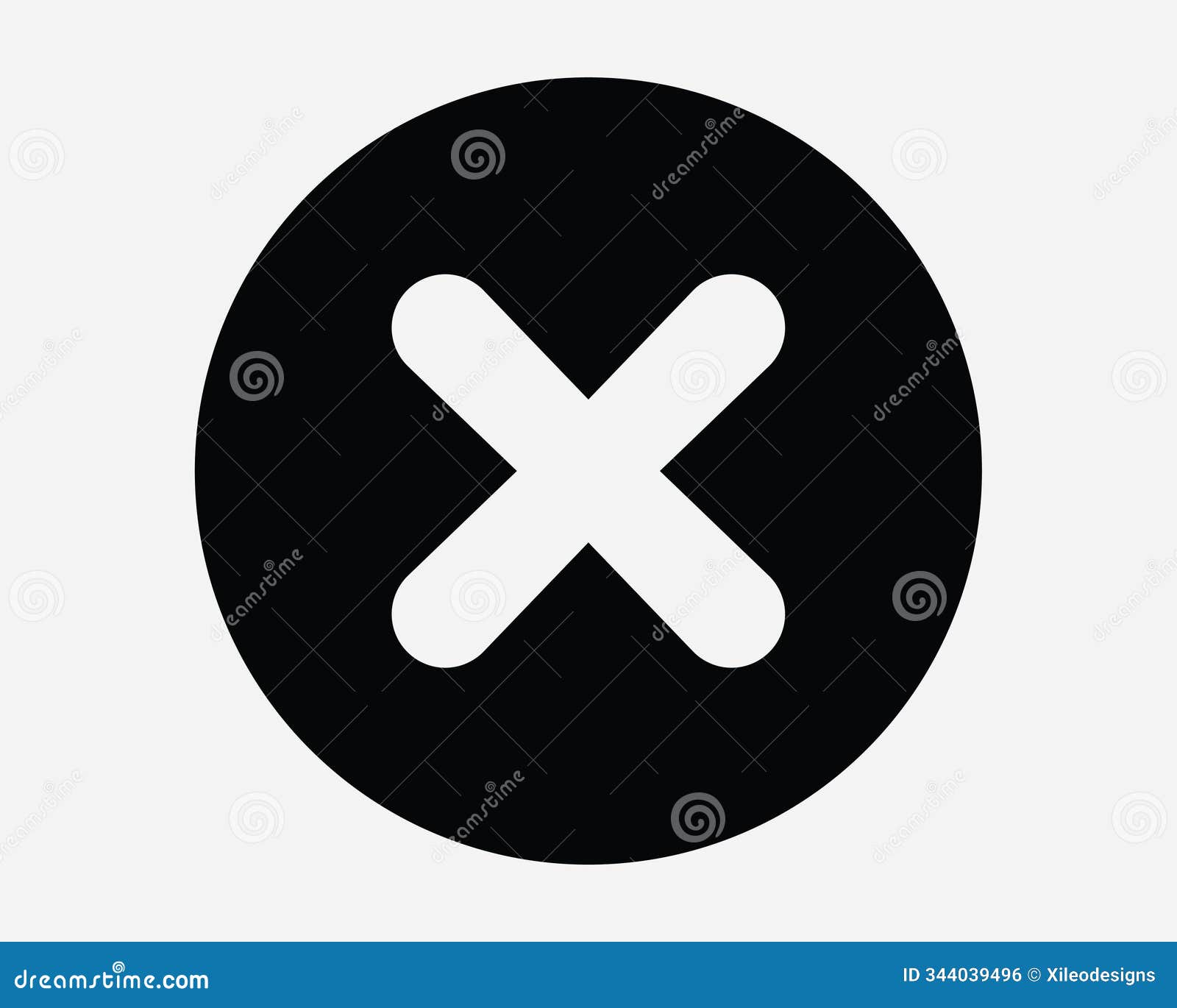 Cancel Circle Round Circular Button Close Stop Banned Ban Prohibited ...