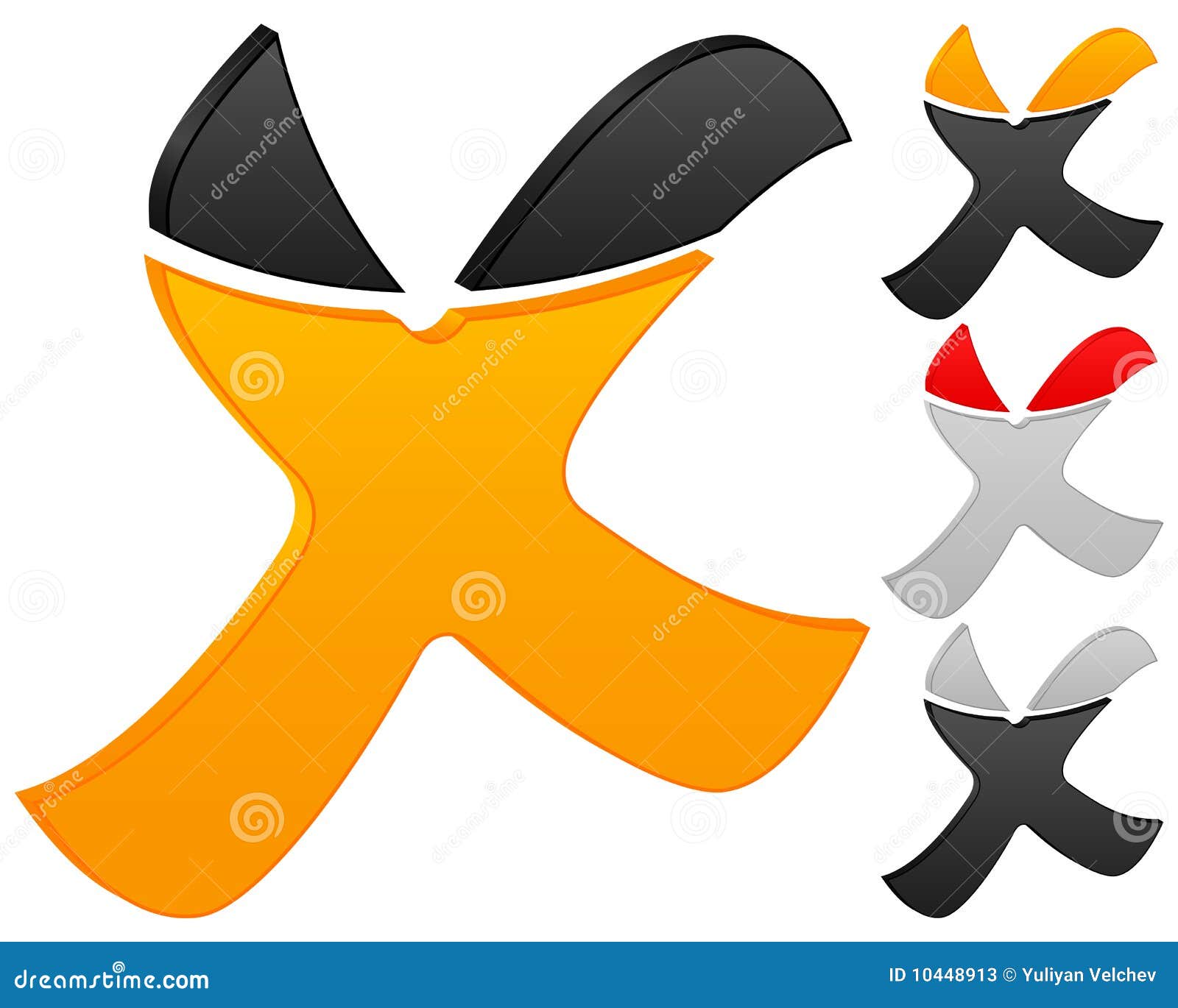 Cancel Icon Cartoon Vector | CartoonDealer.com #10448913