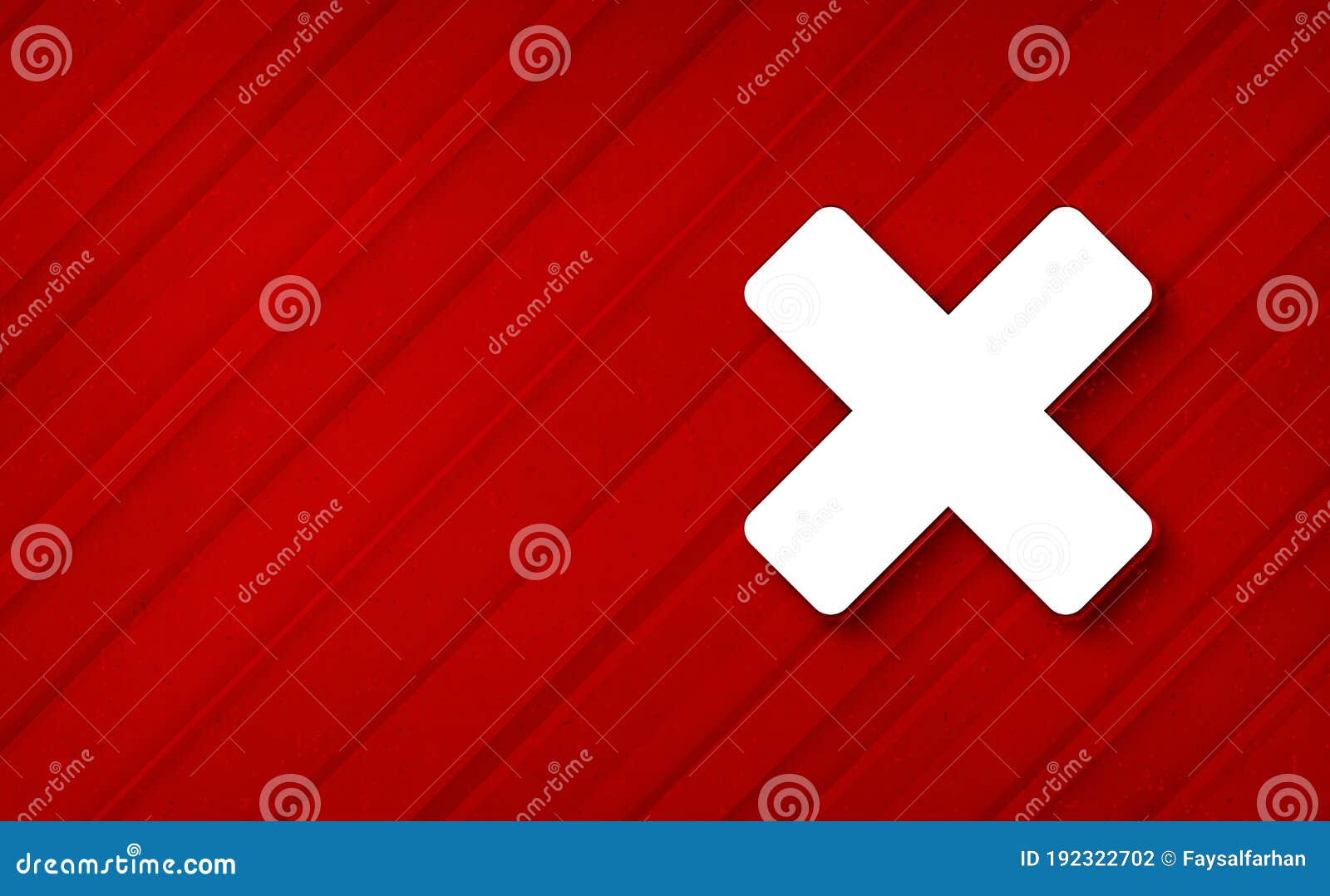 Cancel Icon Dreamy Abstract Red Background Diagonal Stripe Line ...