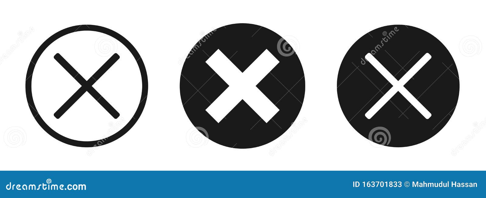 Cancel Icon, Flat Illustration of Cancel, Vector Icon, Cancel Sign ...