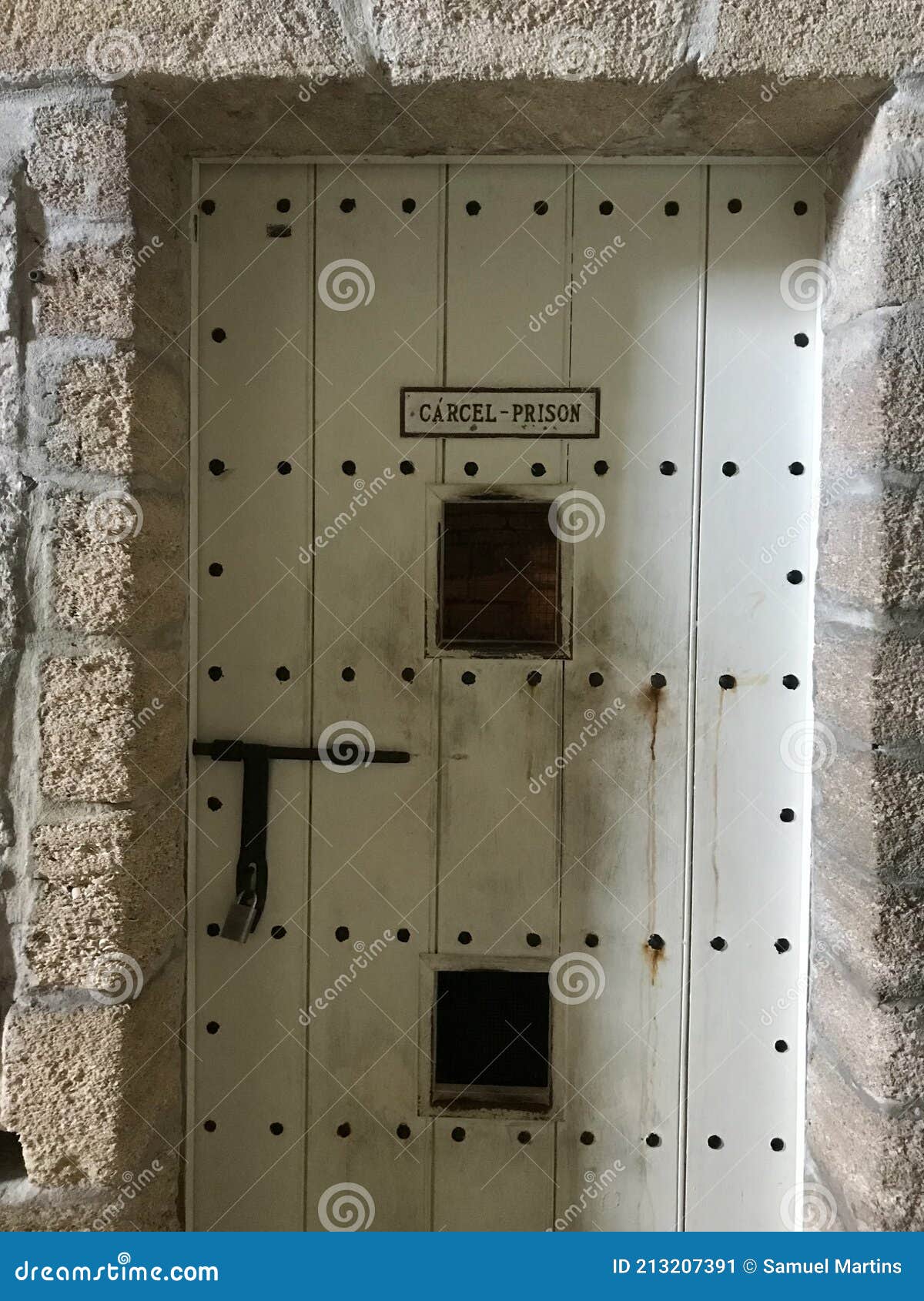 Cancel Prison in the Oldest Fort in the U.S.a Stock Image - Image of ...