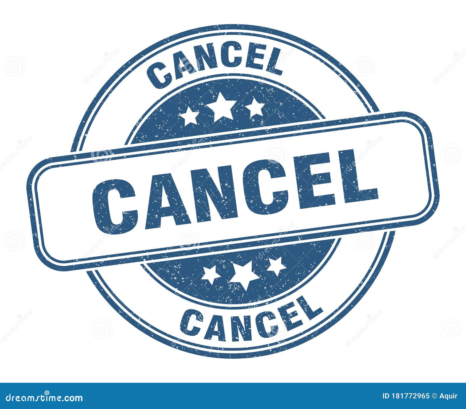 Cancel Stamp Rubber Grunge Vector Illustration | CartoonDealer.com ...