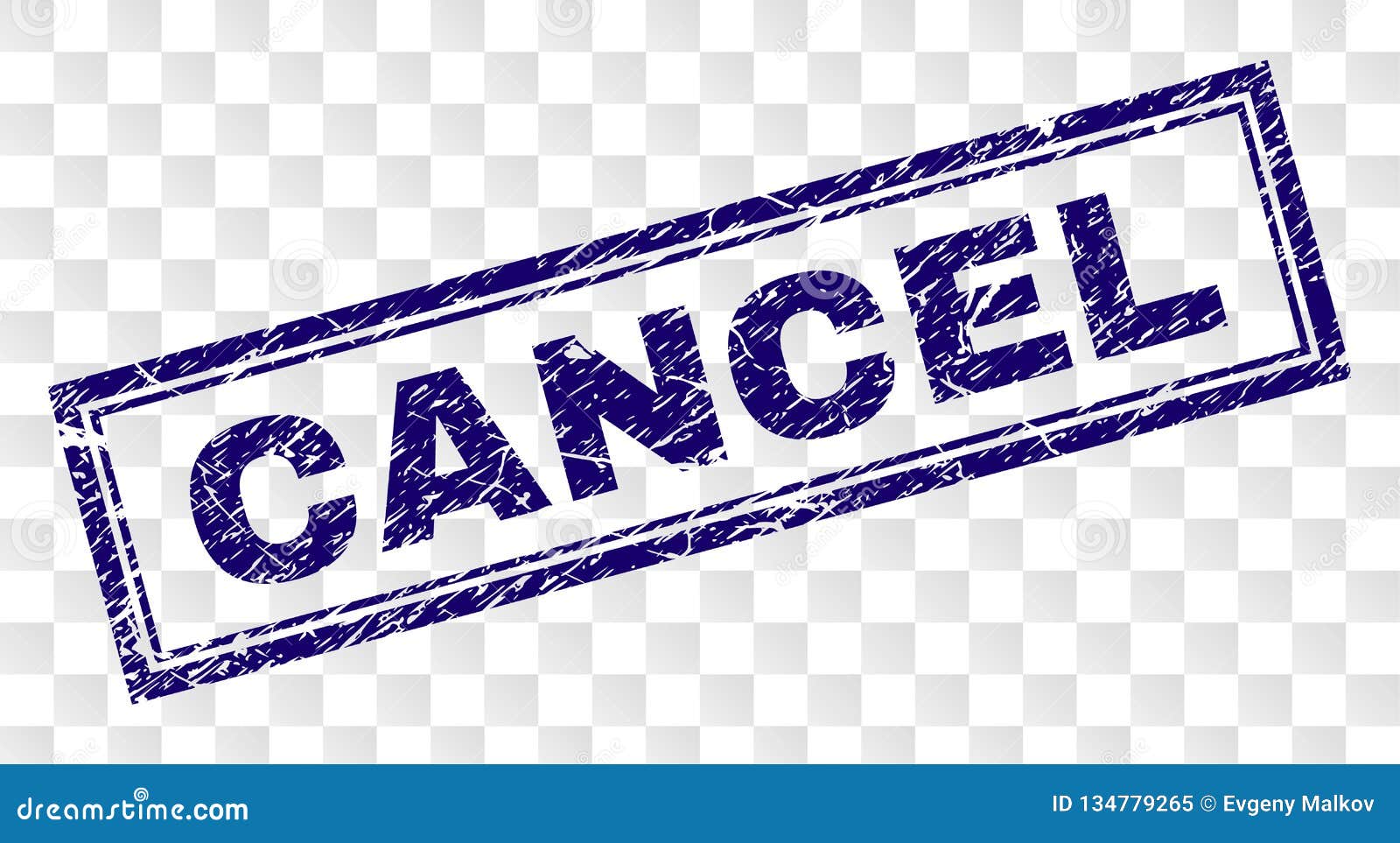 Scratched CANCEL Rectangle Stamp Stock Vector - Illustration of ...