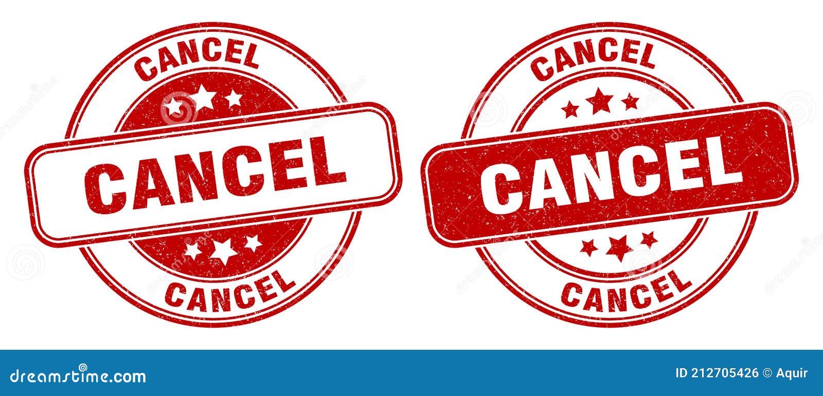 Cancel Stamp. Cancel Label. Round Grunge Sign Stock Vector ...