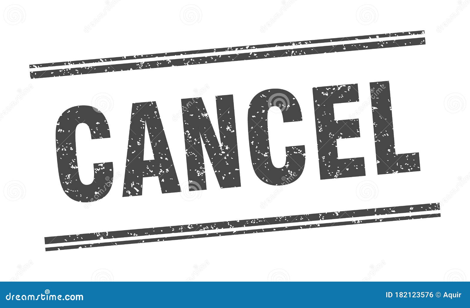 Cancel Stamp. Cancel Square Grunge Sign Stock Vector - Illustration of ...