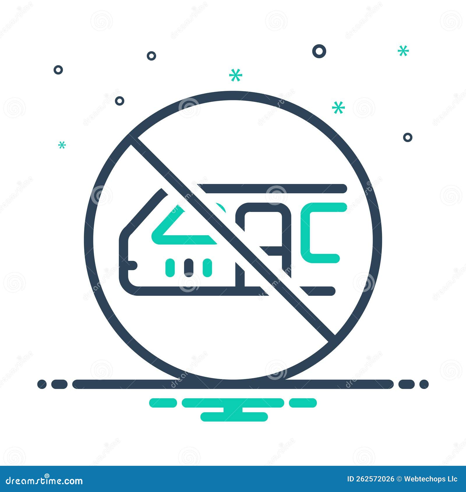 Mix Icon for Cancelled, Rejected and Annulled Stock Vector ...