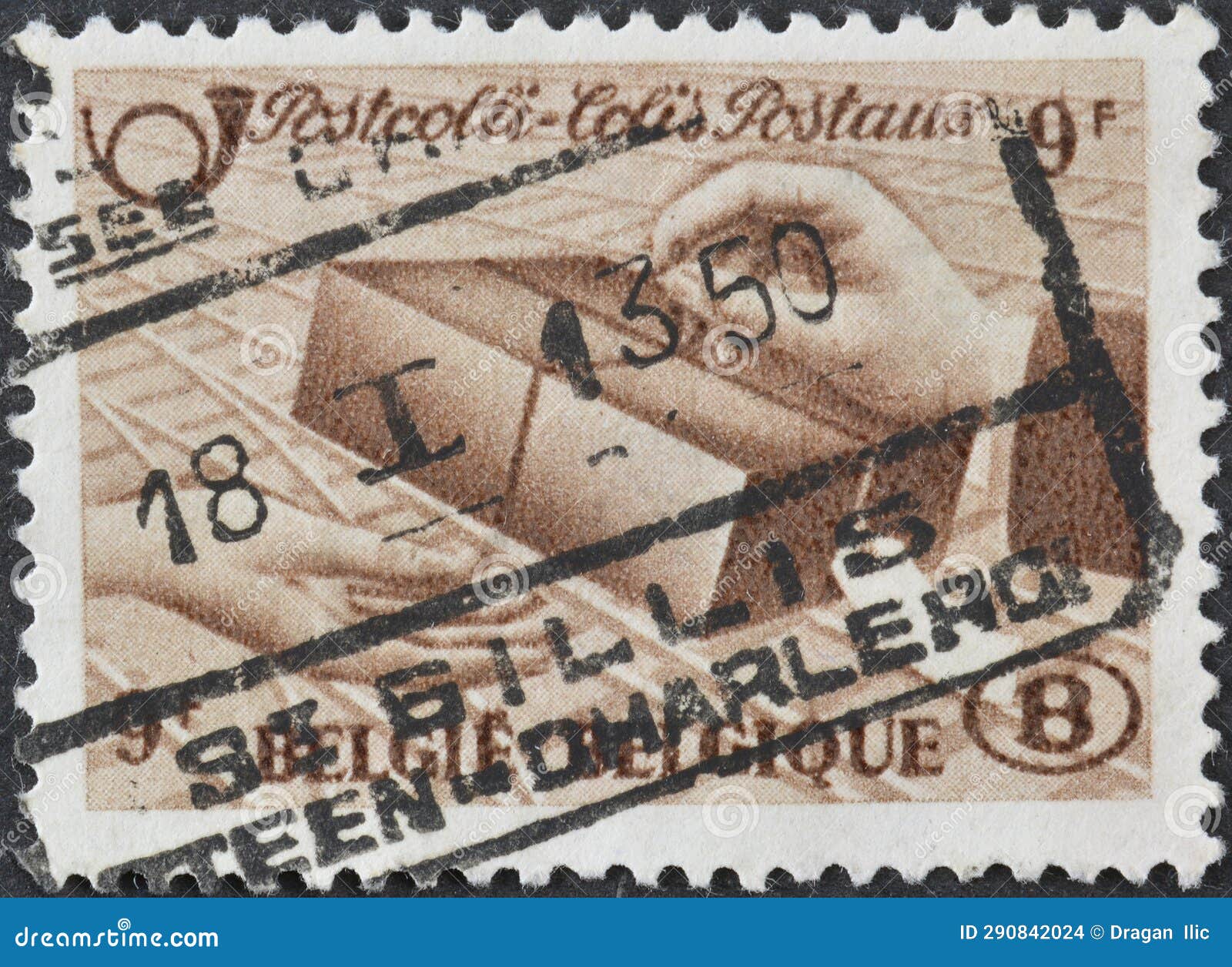 Delivering a Parcel, Parcel Post Editorial Stock Image - Image of ...