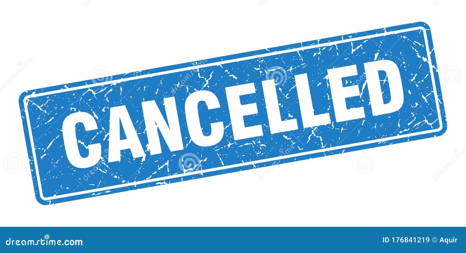 Cancelled Sign Or Stamp Cartoon Vector | CartoonDealer.com #176084319