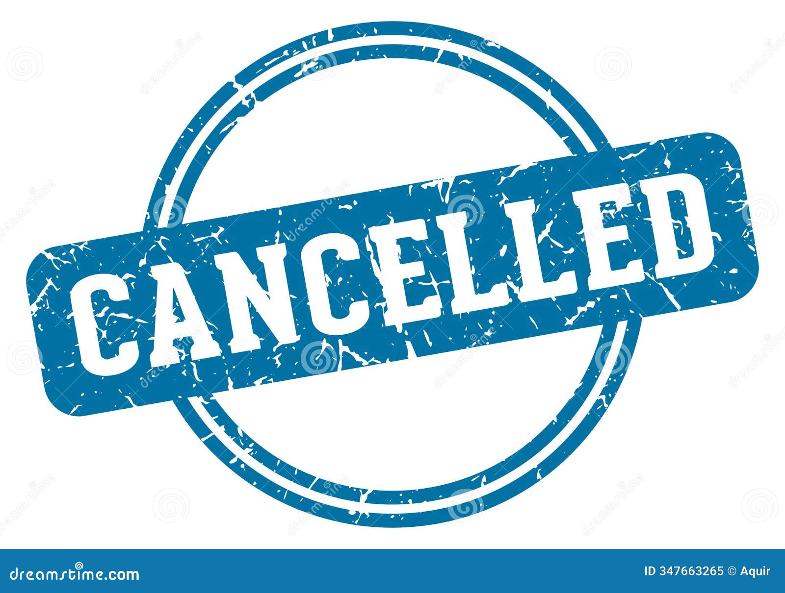 Cancelled stamp stock vector. Illustration of overlay - 347663265