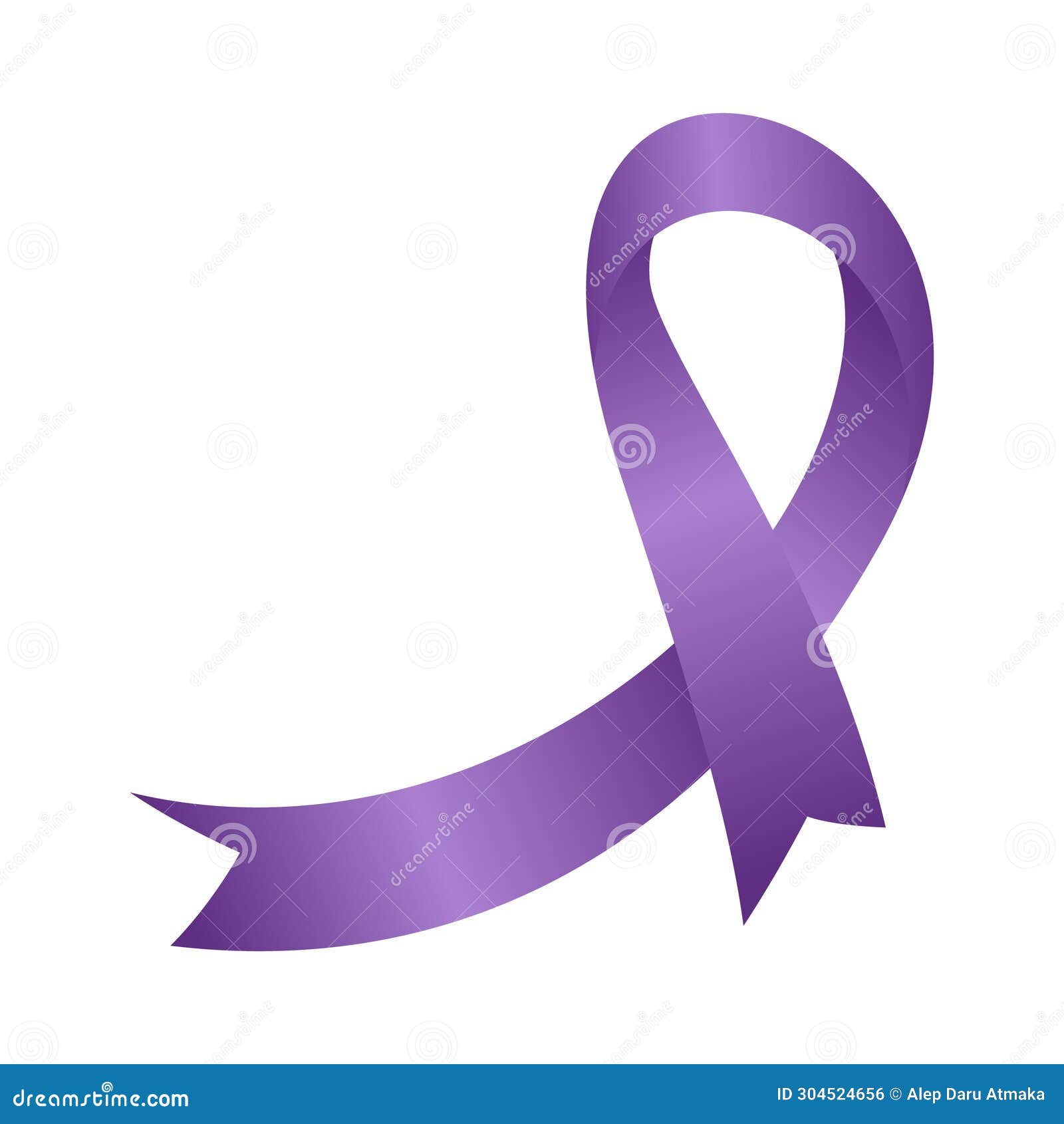 Cancer Awareness Ribbon Illustration Stock Illustration - Illustration ...