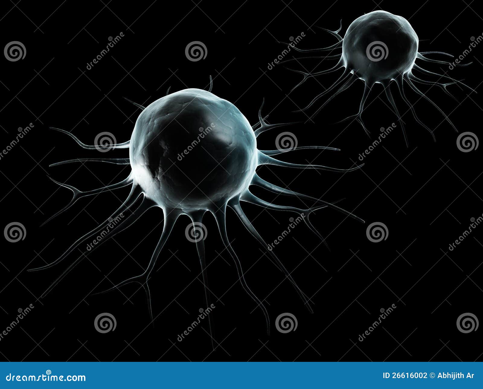 Cell Discovery Concept, Object 3D Illustration Of Laboratory Electronic ...