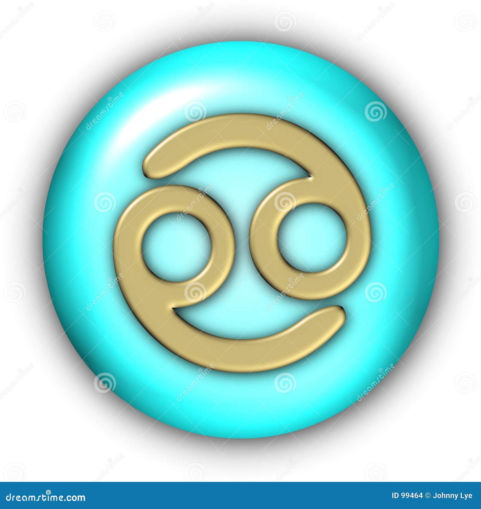 Cancer Glyphs stock illustration. Illustration of star, zodiac - 99464