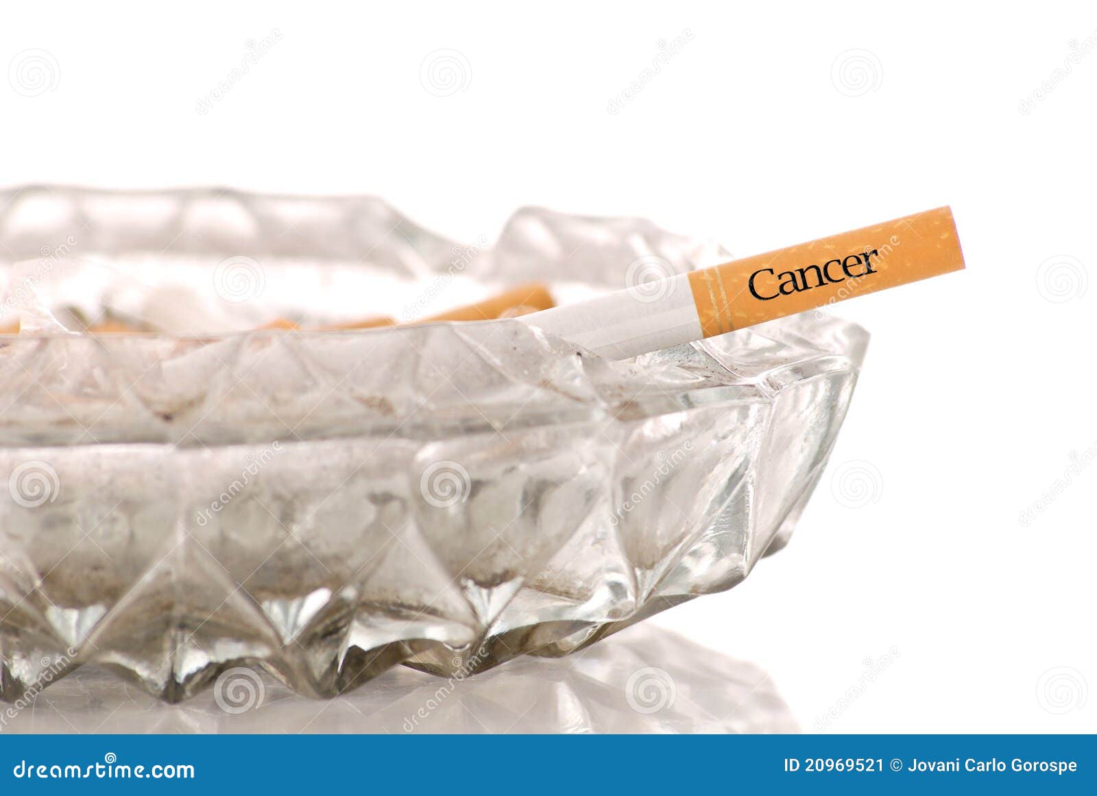 The Cancer Stick stock image. Image of emphysema, health - 20969521