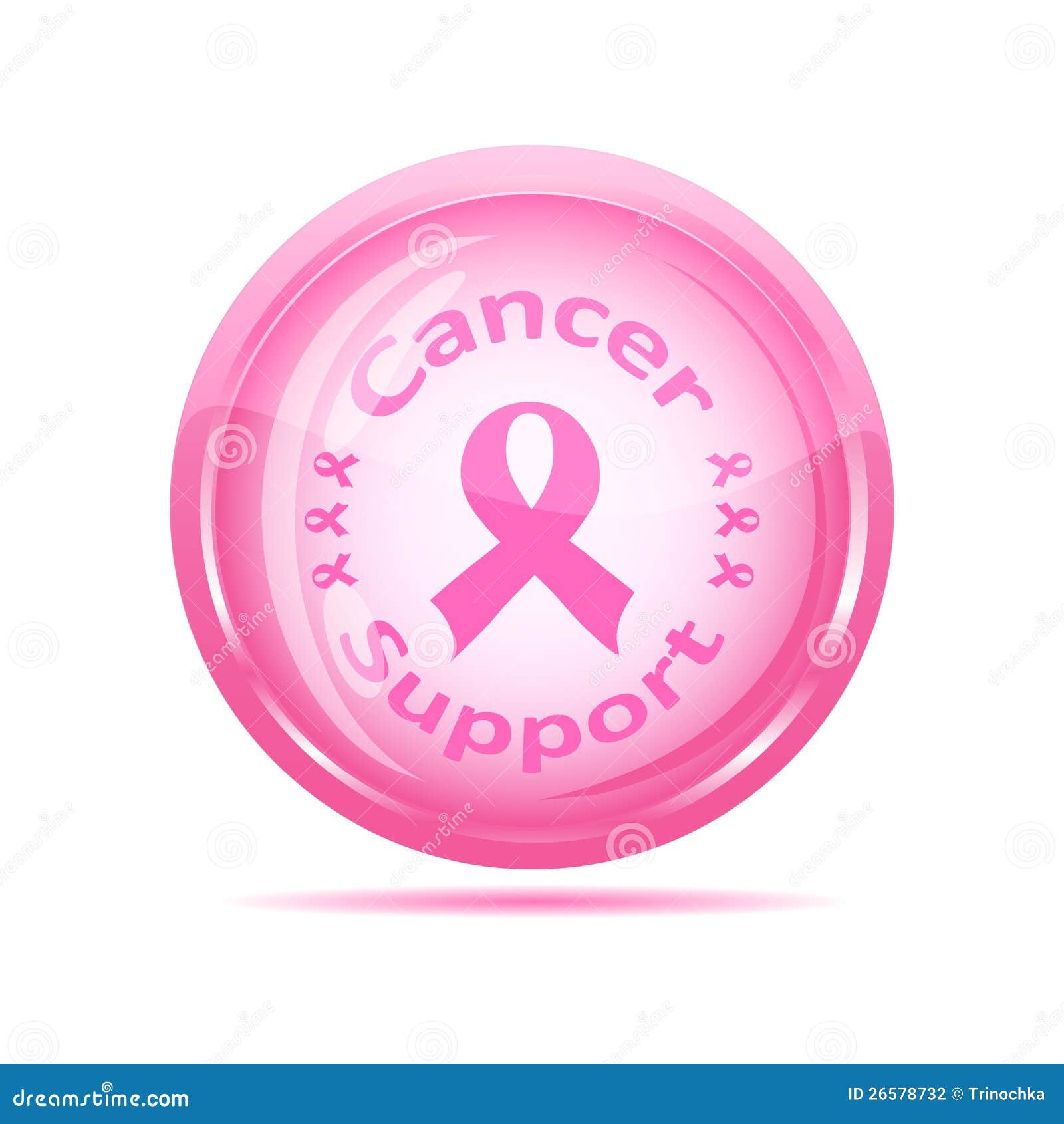 Cancer Support Group Filled Outline Colorful Logo Cartoon Vector ...
