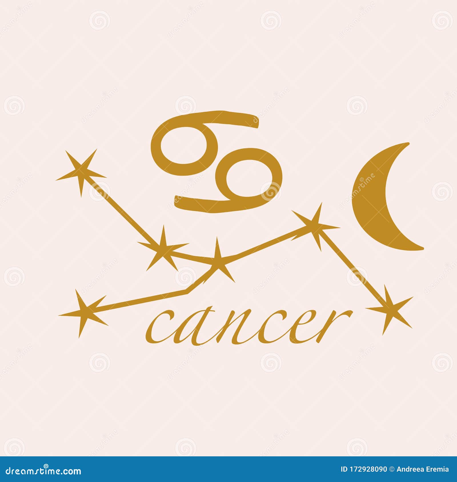 Cancer vector illustration stock vector. Illustration of graphic ...