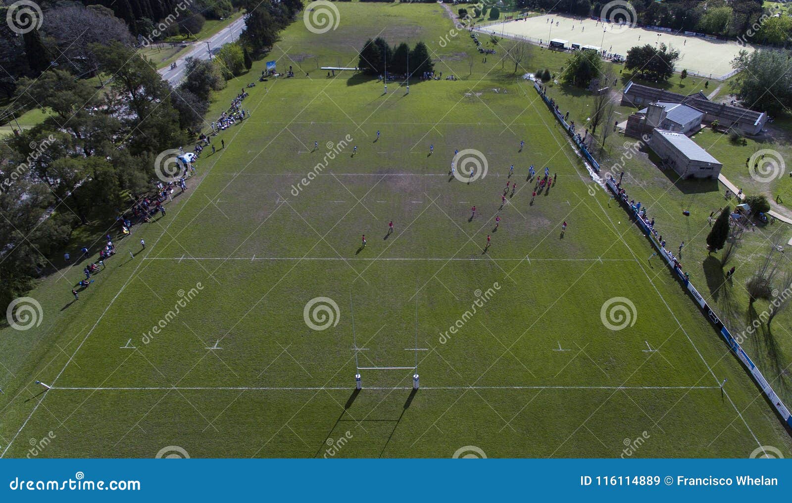 Cancha de rugby imagen de archivo editorial. Imagen de edificio - 116114889