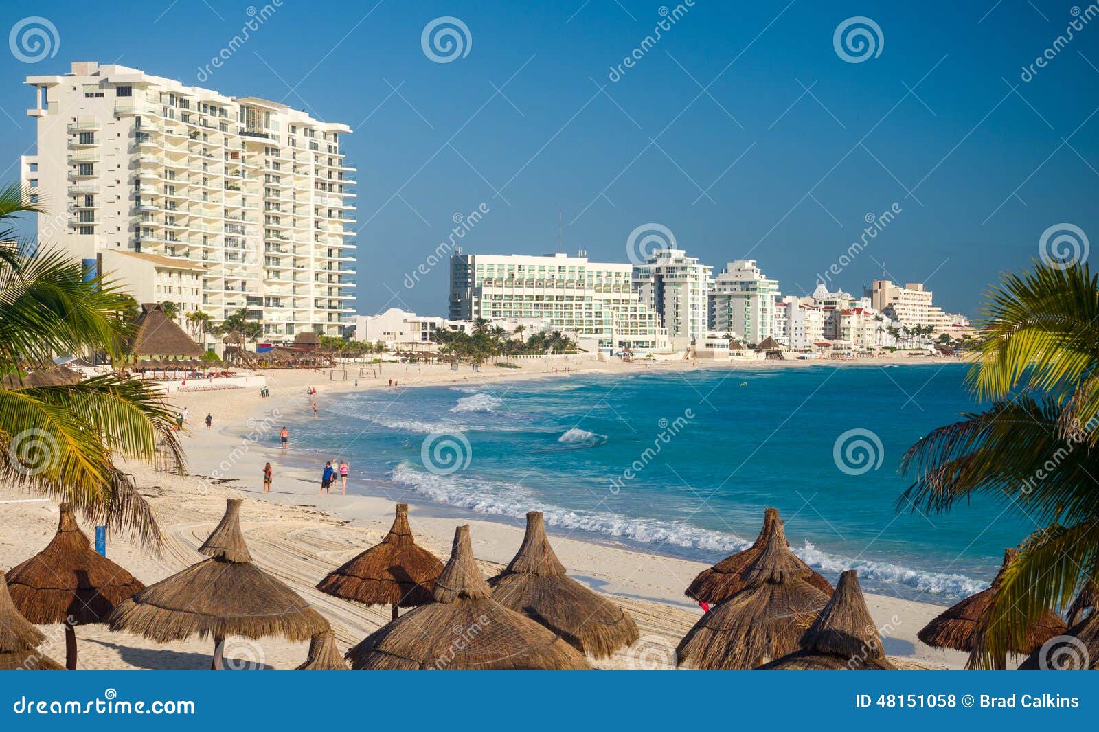Cancun, Messico fotografia stock editoriale. Immagine di spiaggia ...
