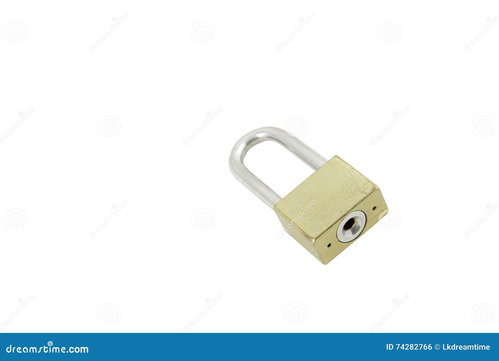 Candado Aislado En El Fondo Blanco Foto de archivo - Imagen de blanco ...