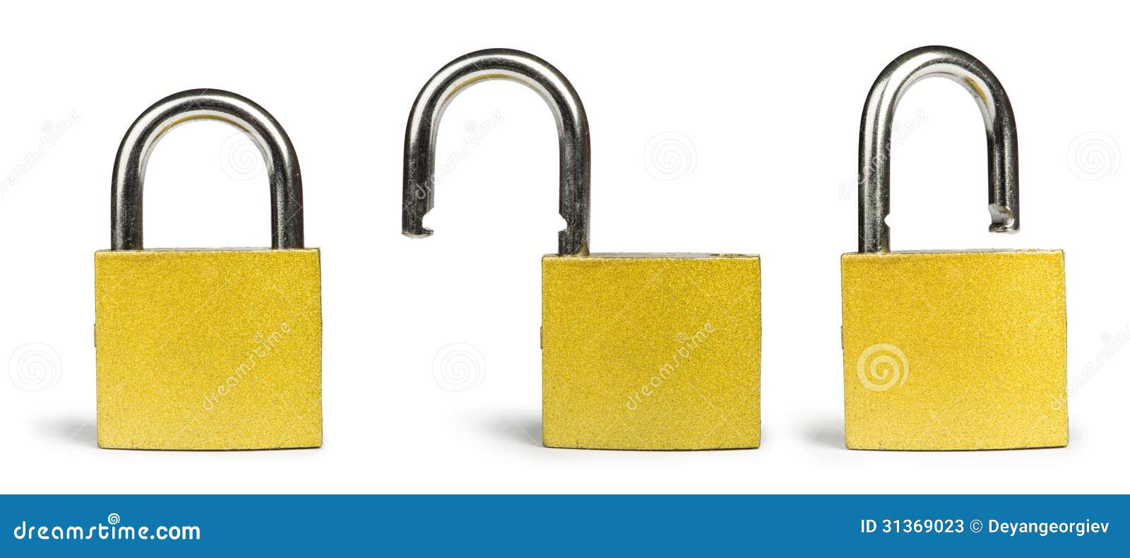 Candado amarillo imagen de archivo. Imagen de salvaguardia - 31369023
