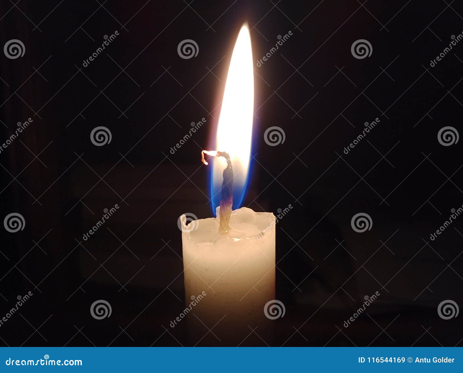 Candela immagine stock. Immagine di immagine, candela - 116544169