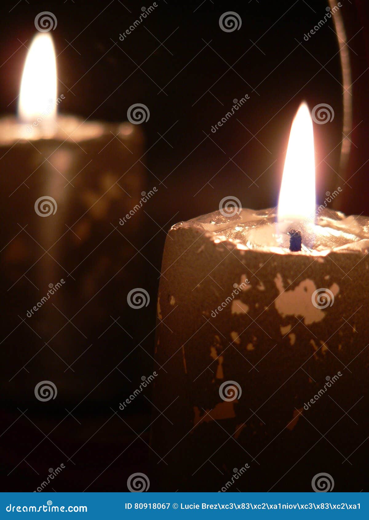 Candela immagine stock. Immagine di eleganza, chiusura - 80918067