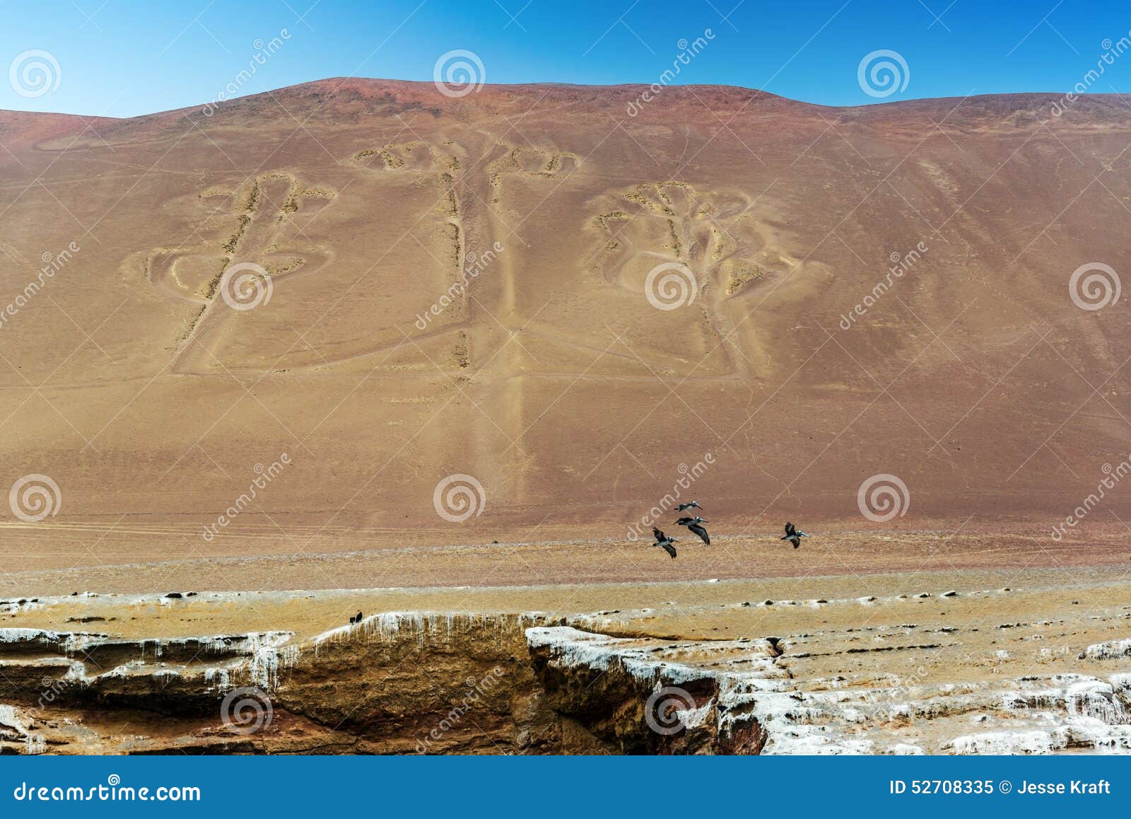 Candelabros De Paracas, Peru Imagem de Stock - Imagem de américa, cenas ...