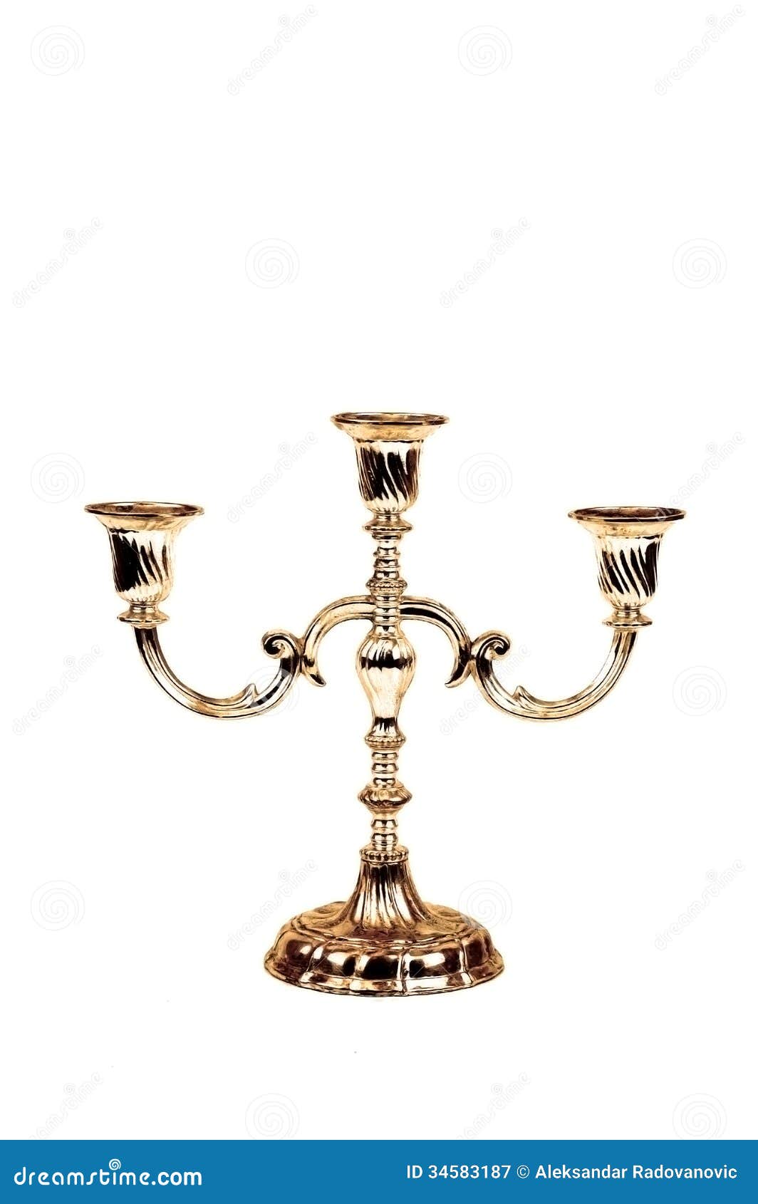 Candelero antiguo imagen de archivo. Imagen de enchufe - 34583187