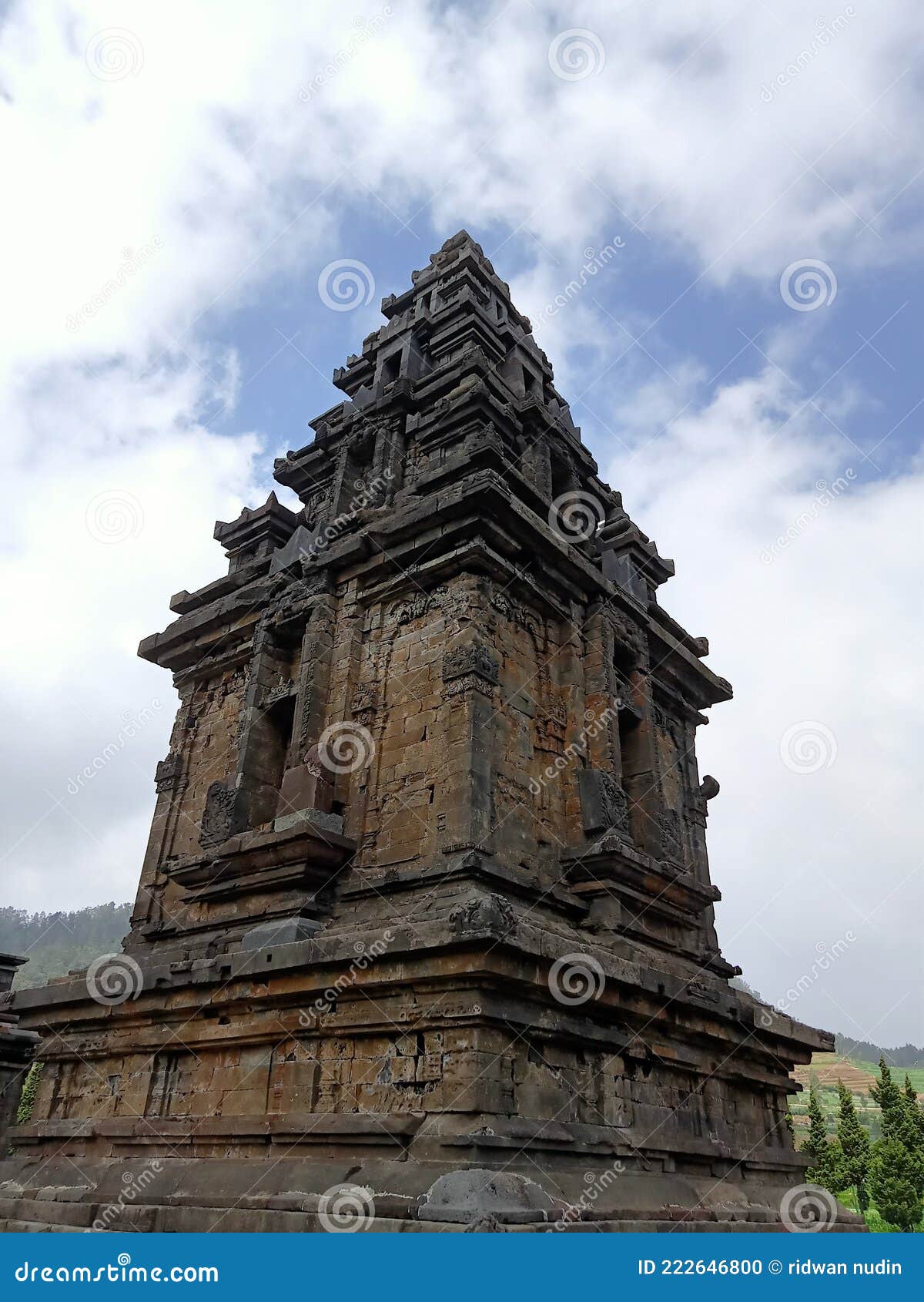 Candi Arjuna Dieng Wonosobo Foto de archivo - Imagen de templo, arjuna ...