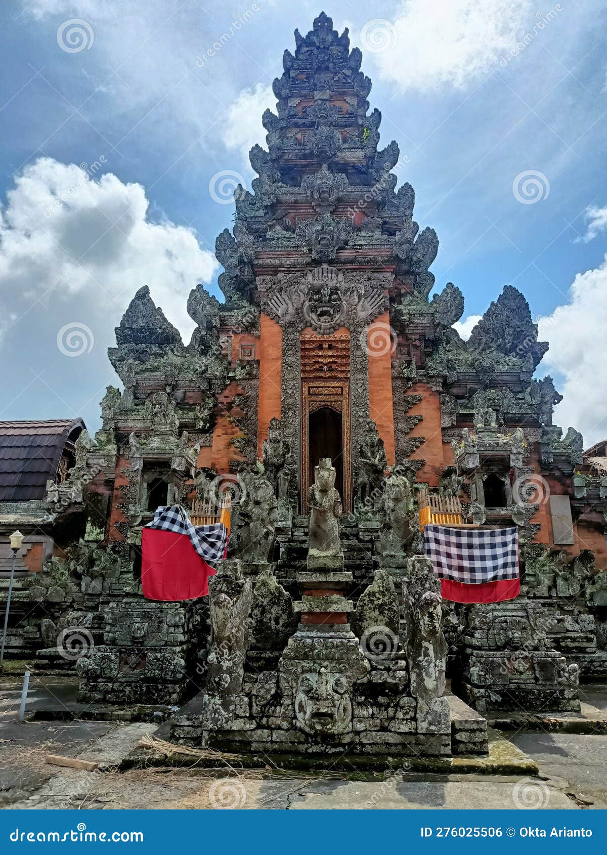 Candi Bentar Bali stock photo. Image of bali, wall, candi - 276025506