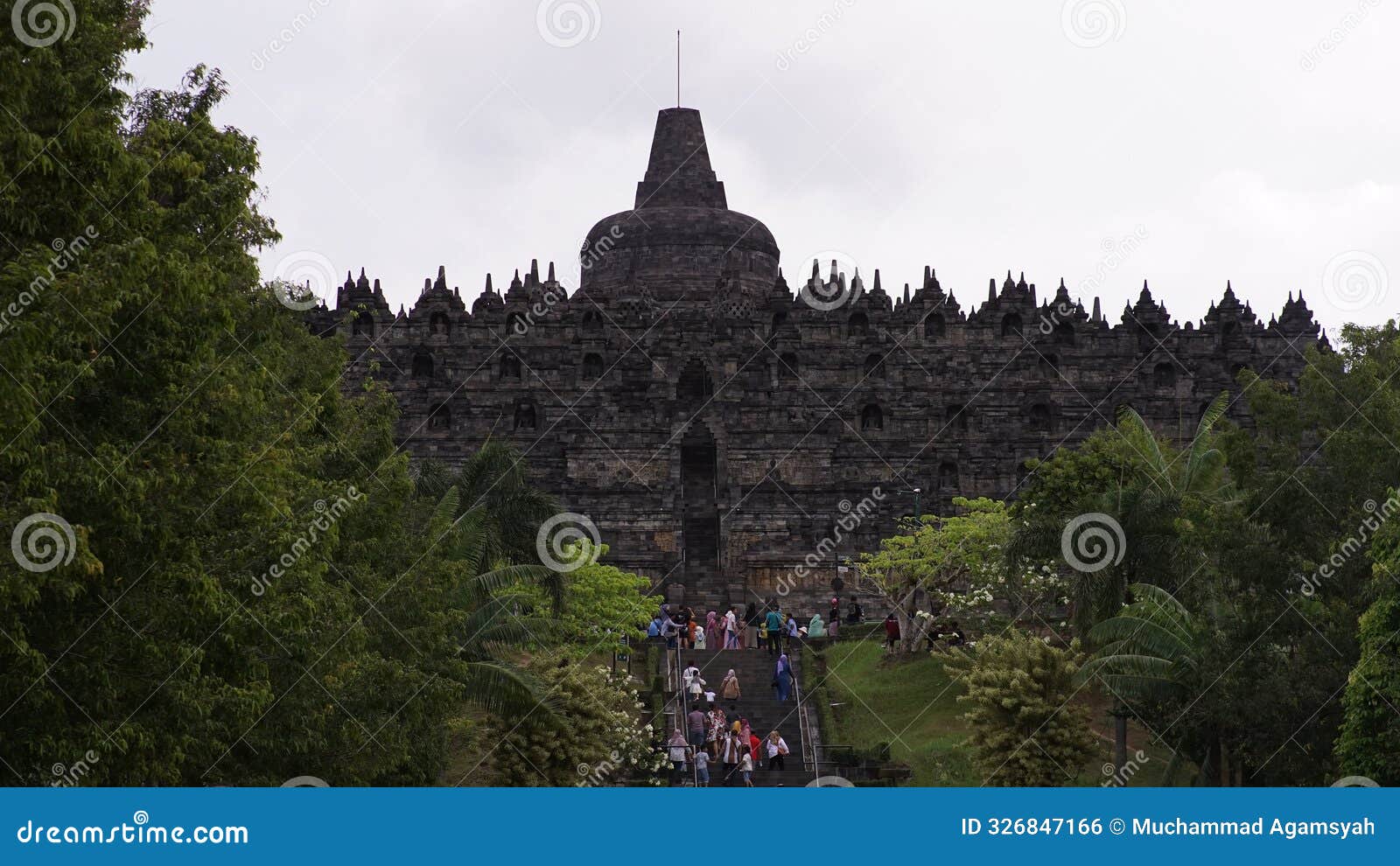 Candi Borobudur, Central Java, Indonesia Stock Photo - Image of central ...